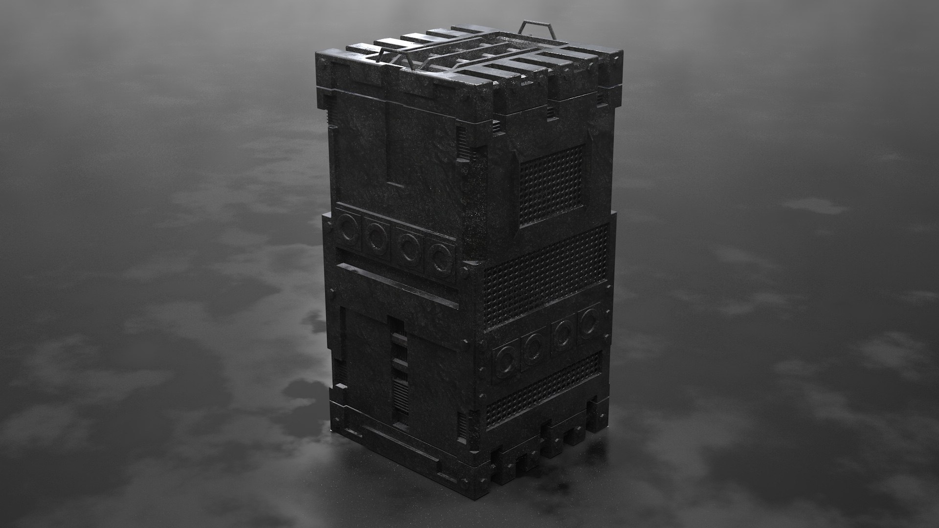 High Tech Sci Fi Box 3D Model - TurboSquid 2007757