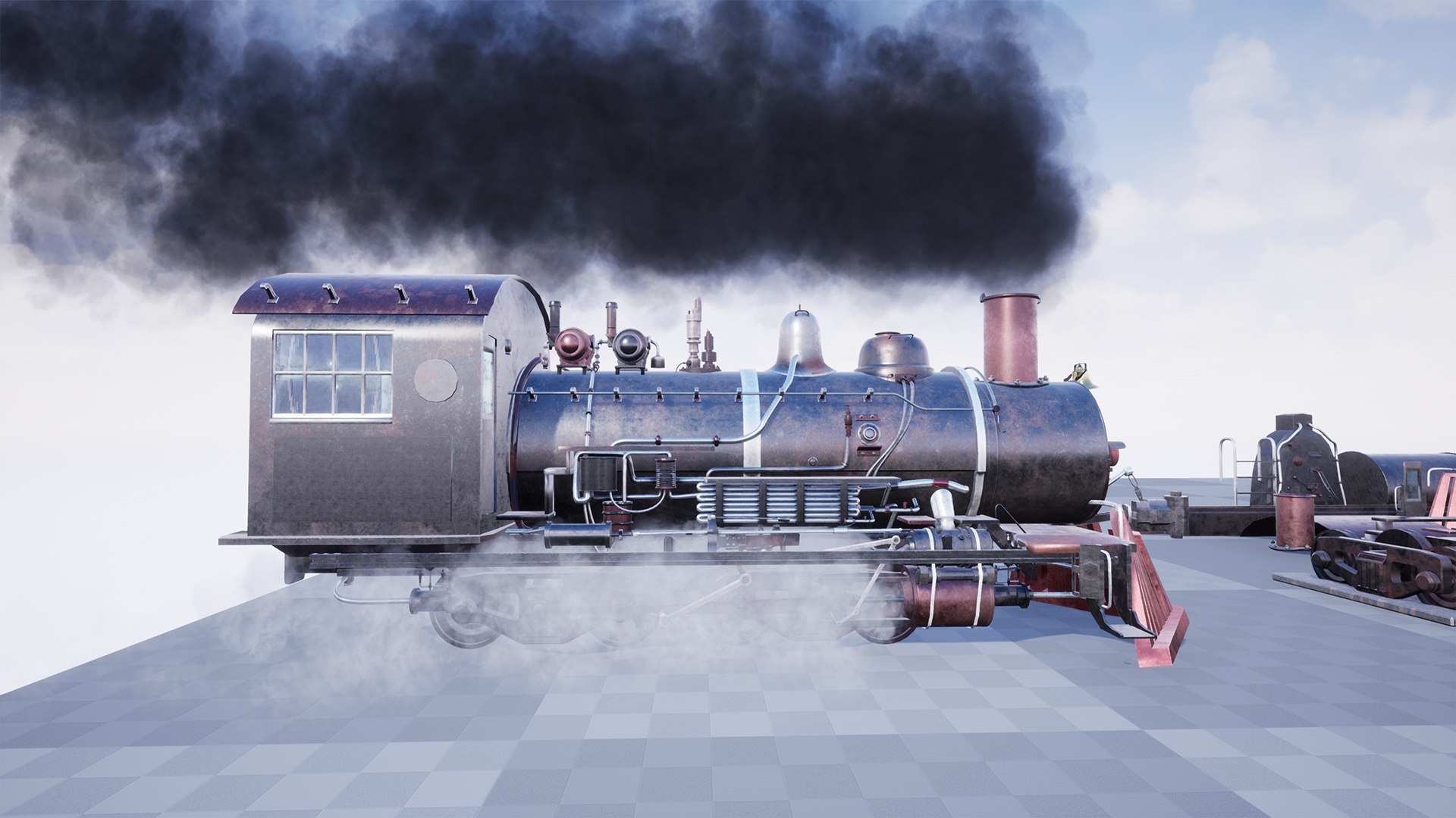 Modular Locomotive 61 Assets 3D - TurboSquid 2193020