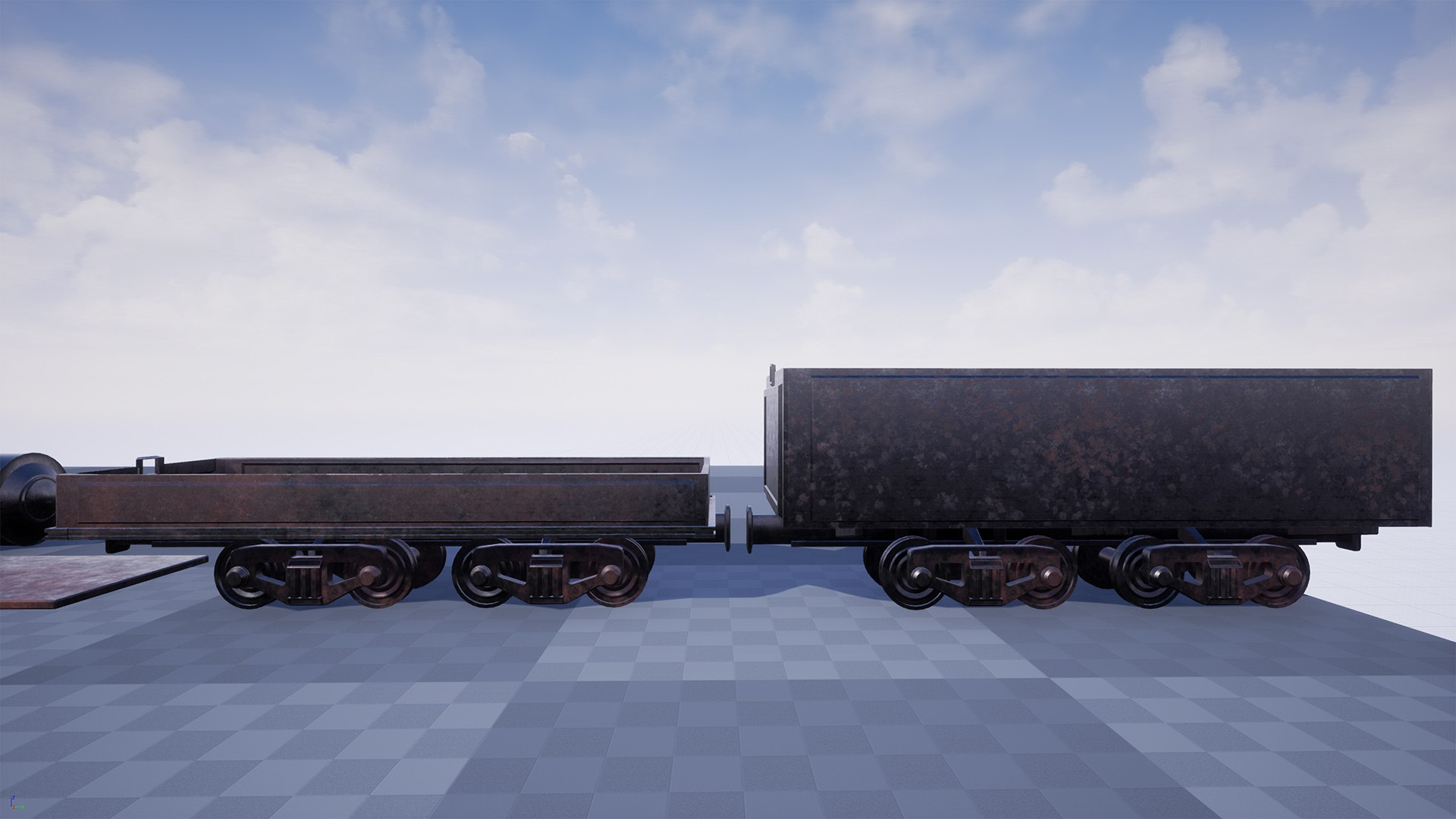 Modular Locomotive 61 Assets 3D - TurboSquid 2193020