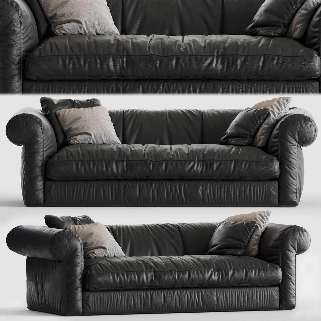 3D baxter leather model - TurboSquid 1687162