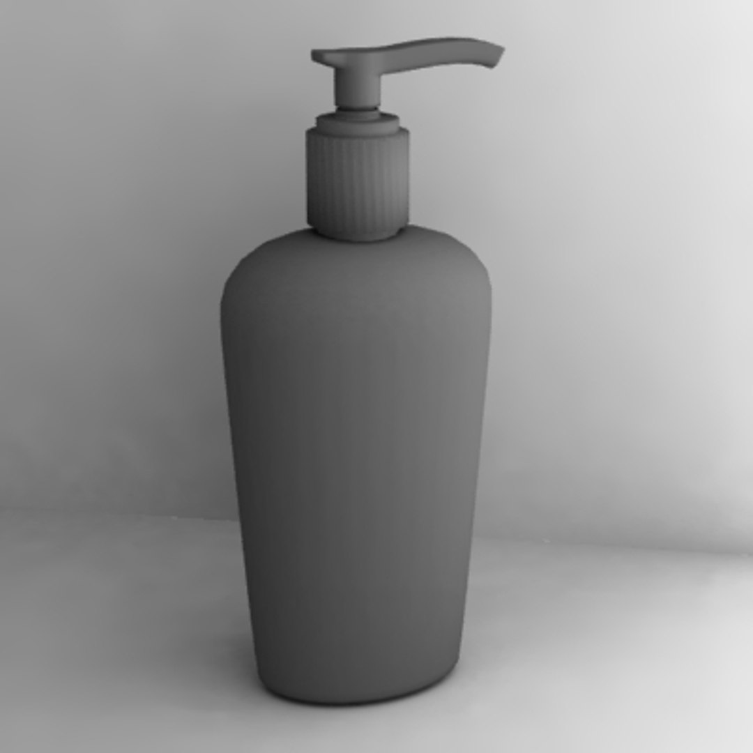 liquid soap 3d model