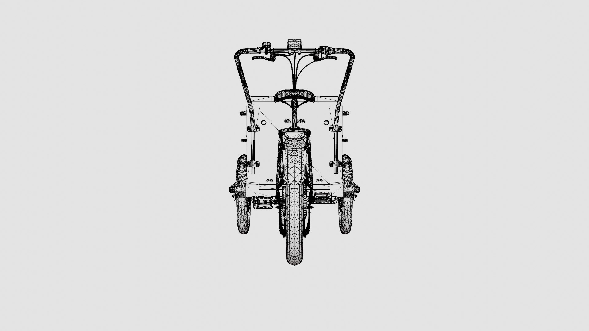 3D ECargo Squared Bike - TurboSquid 2248063