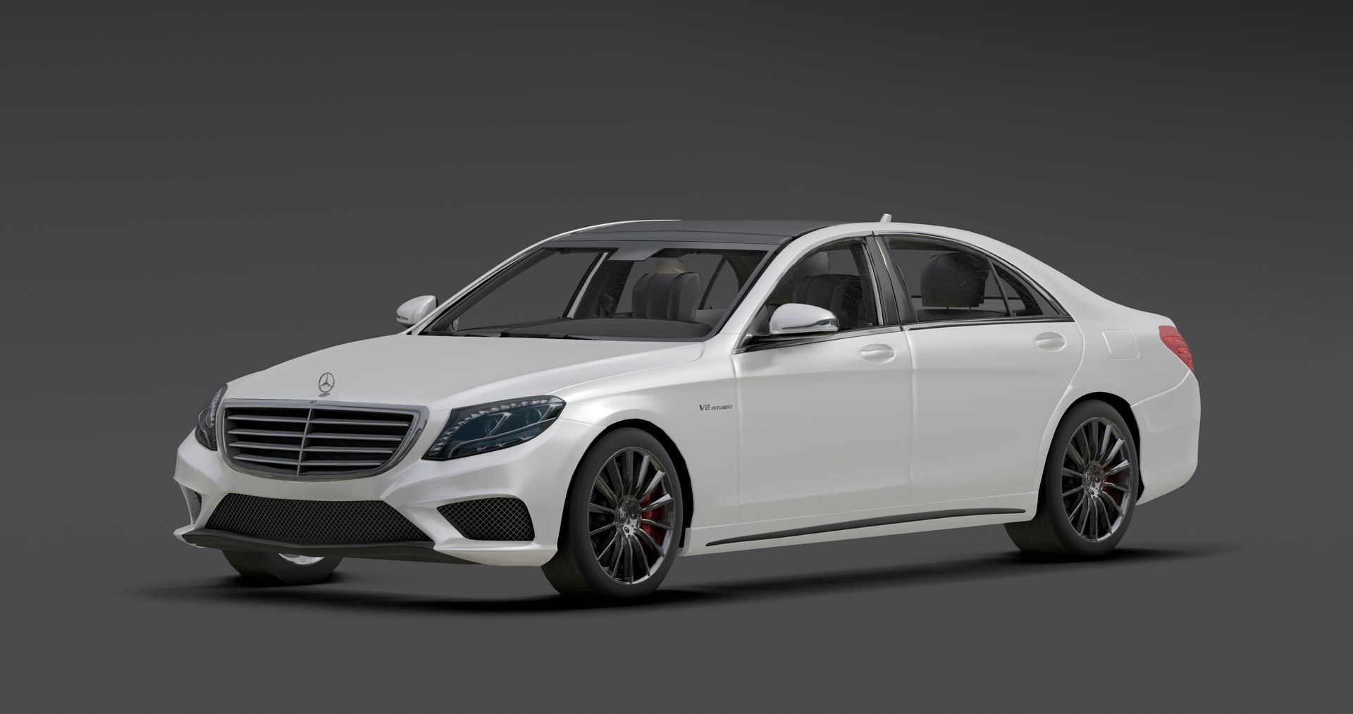 Mercedes Class S AMG Model - TurboSquid 2137724