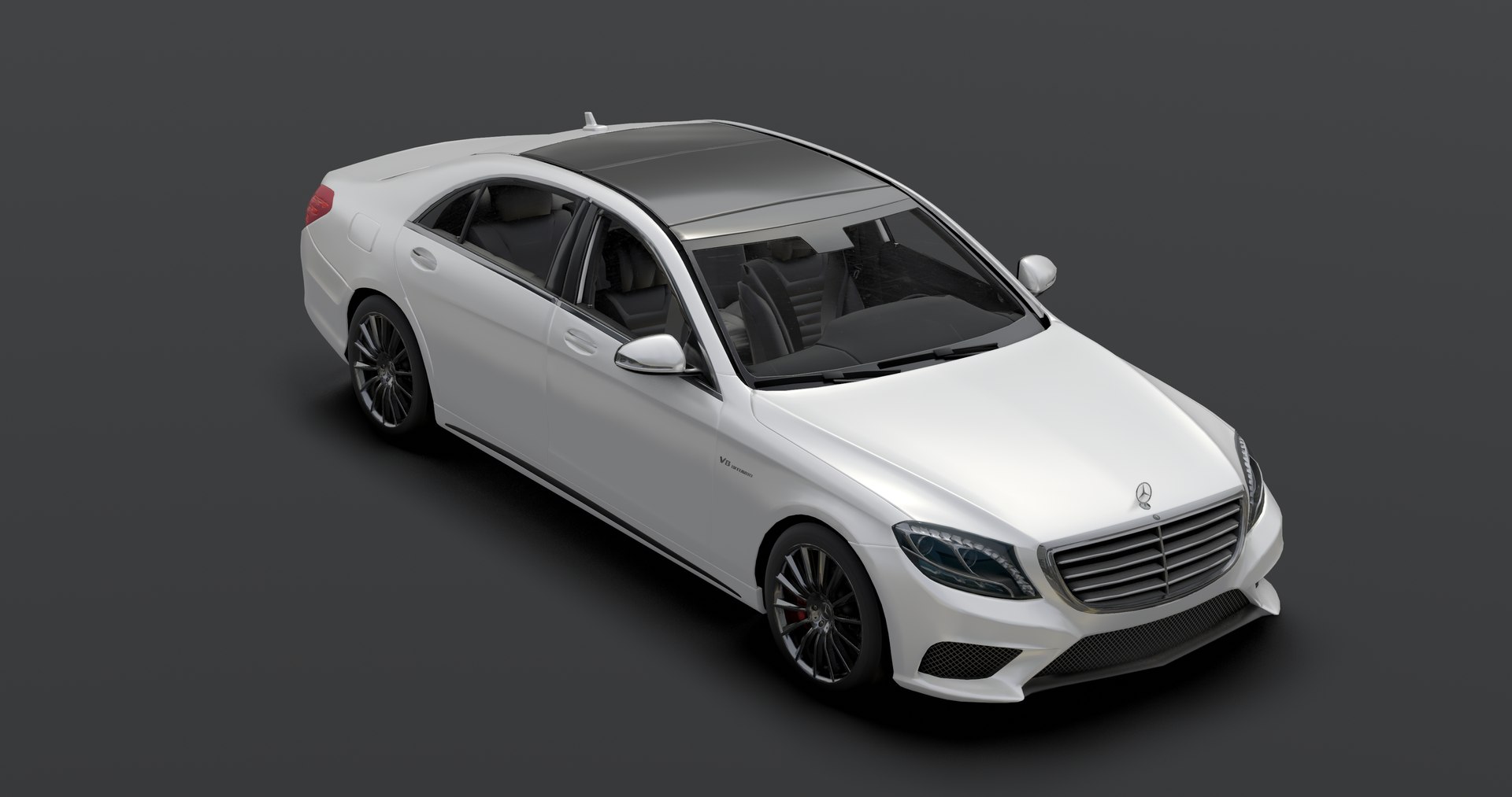 Mercedes Class S AMG Model - TurboSquid 2137724