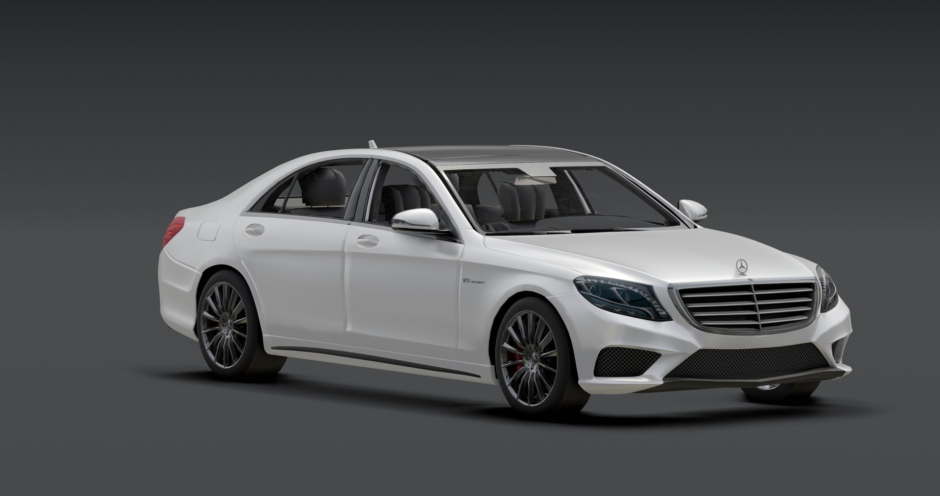 Mercedes Class S AMG Model - TurboSquid 2137724