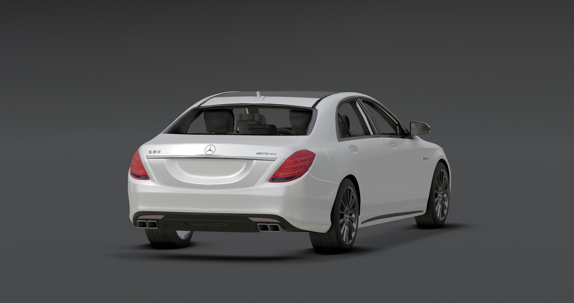 Mercedes Class S AMG Model - TurboSquid 2137724