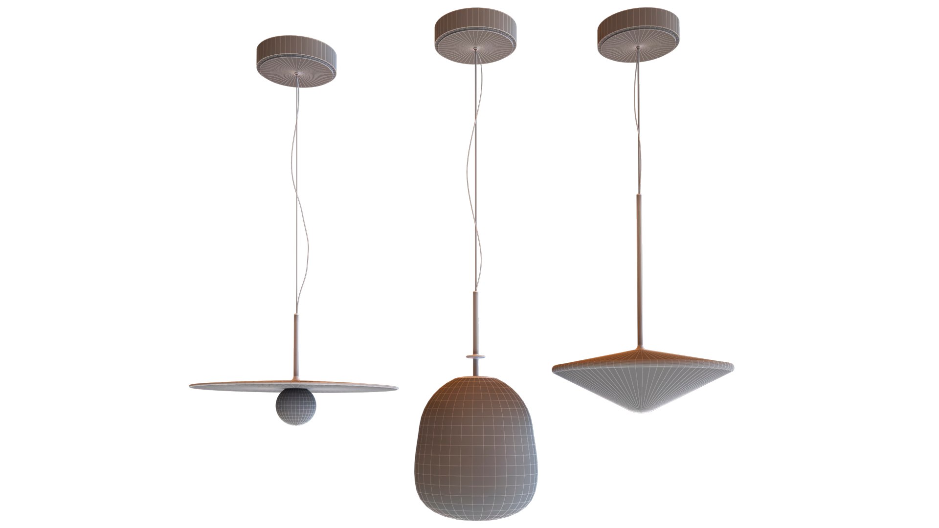 Vibia Tempo Set 3D - TurboSquid 1864651