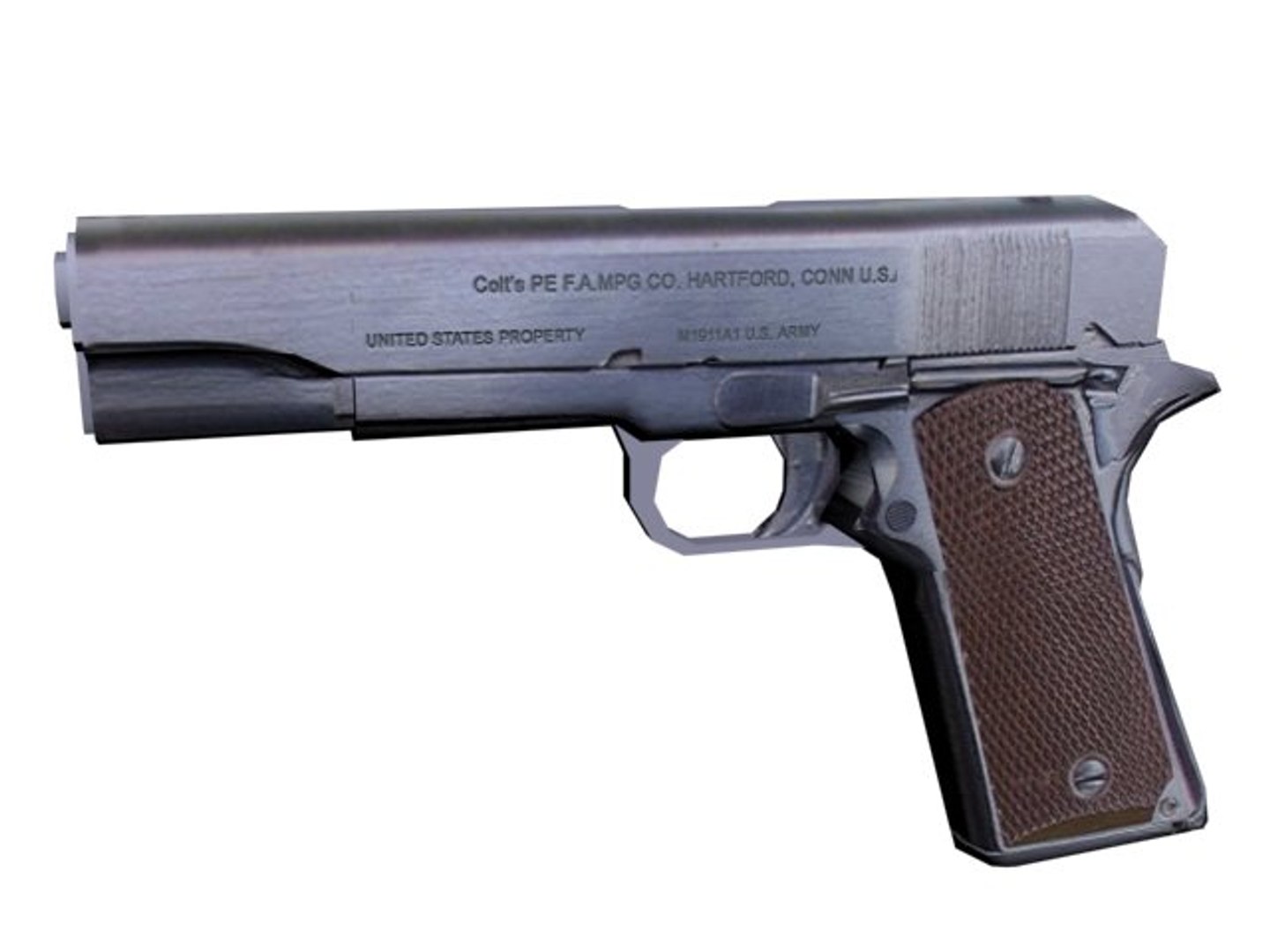 3d M1911 Pistol Model