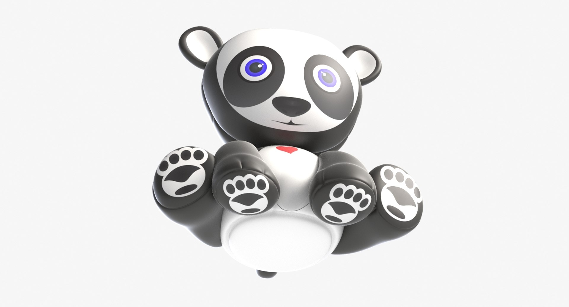 Toy Andy Panda 3D - TurboSquid 1339228