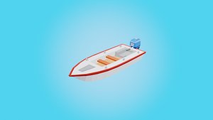 Simple Boat 3d Model 3D Model - TurboSquid 2123992