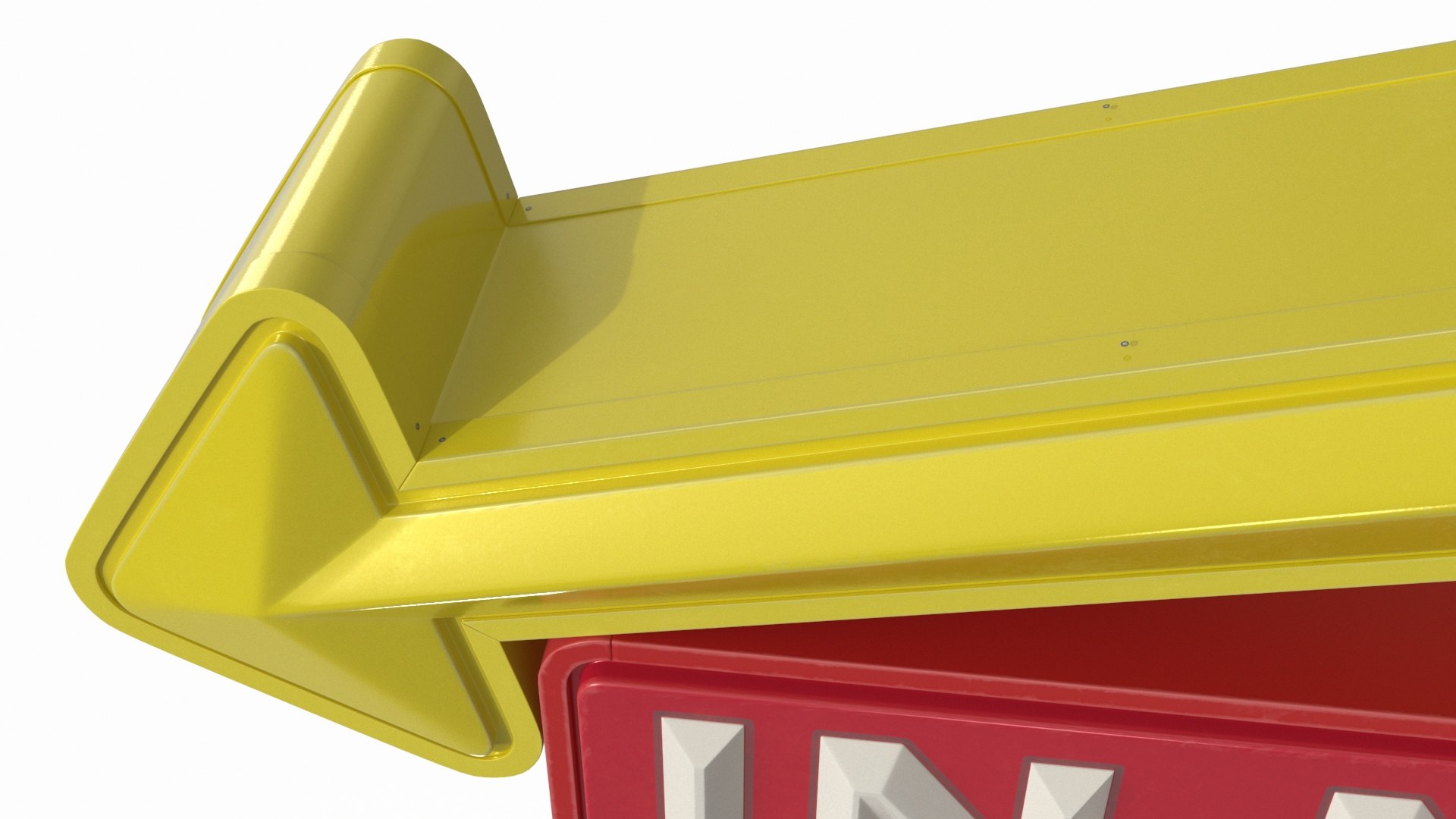 In N Out Burger Pole Sign 3D Model - TurboSquid 2279851