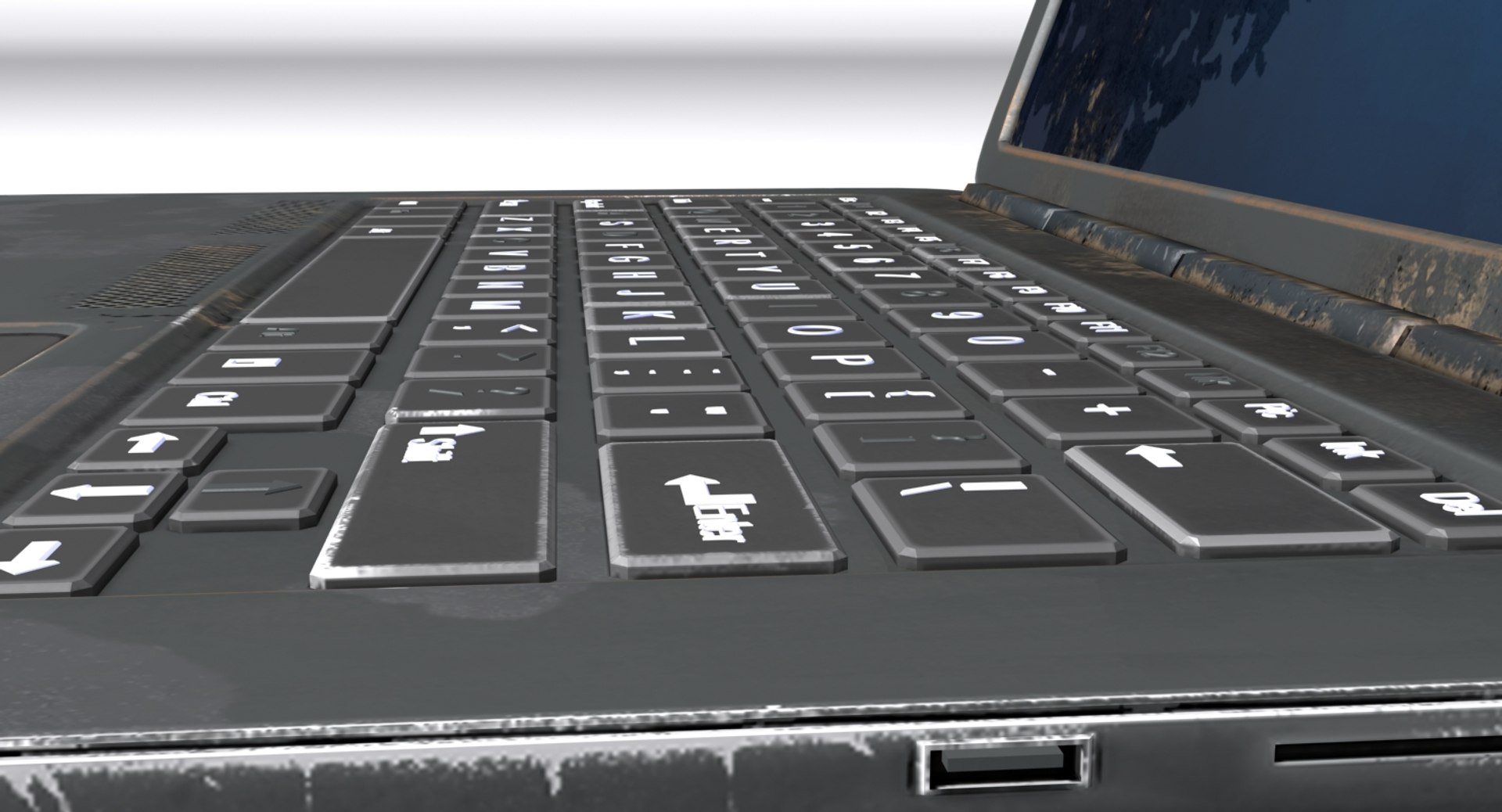 3D Dirty Notebook Model - TurboSquid 1302301