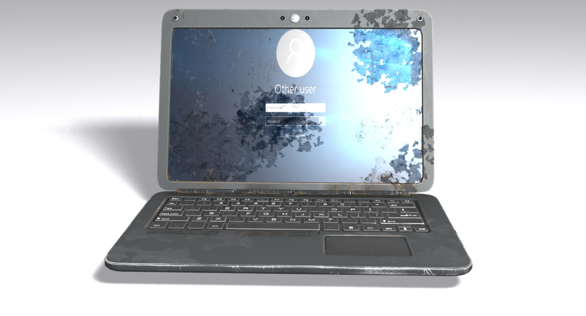 3D dirty notebook model - TurboSquid 1302301