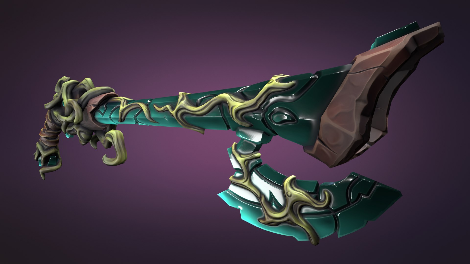 Crystal Musket 3D - TurboSquid 2135404