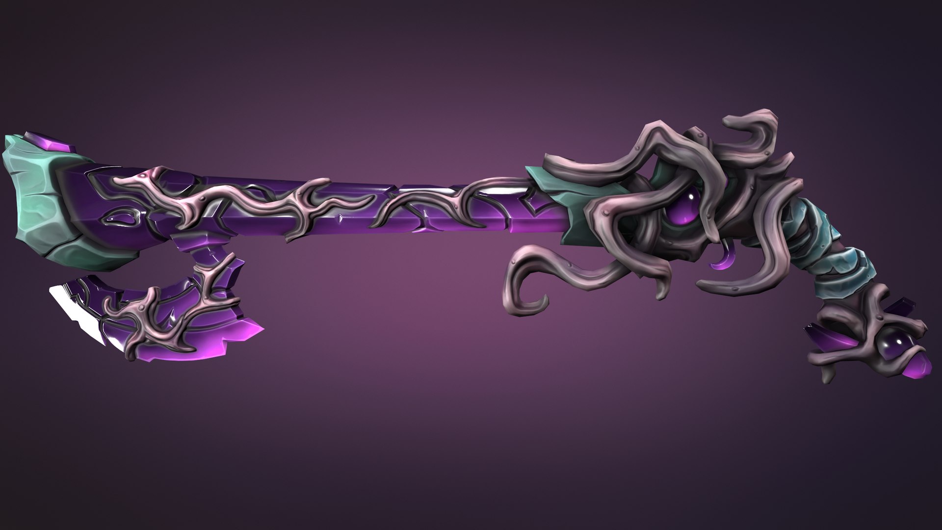 Crystal Musket 3D - TurboSquid 2135404