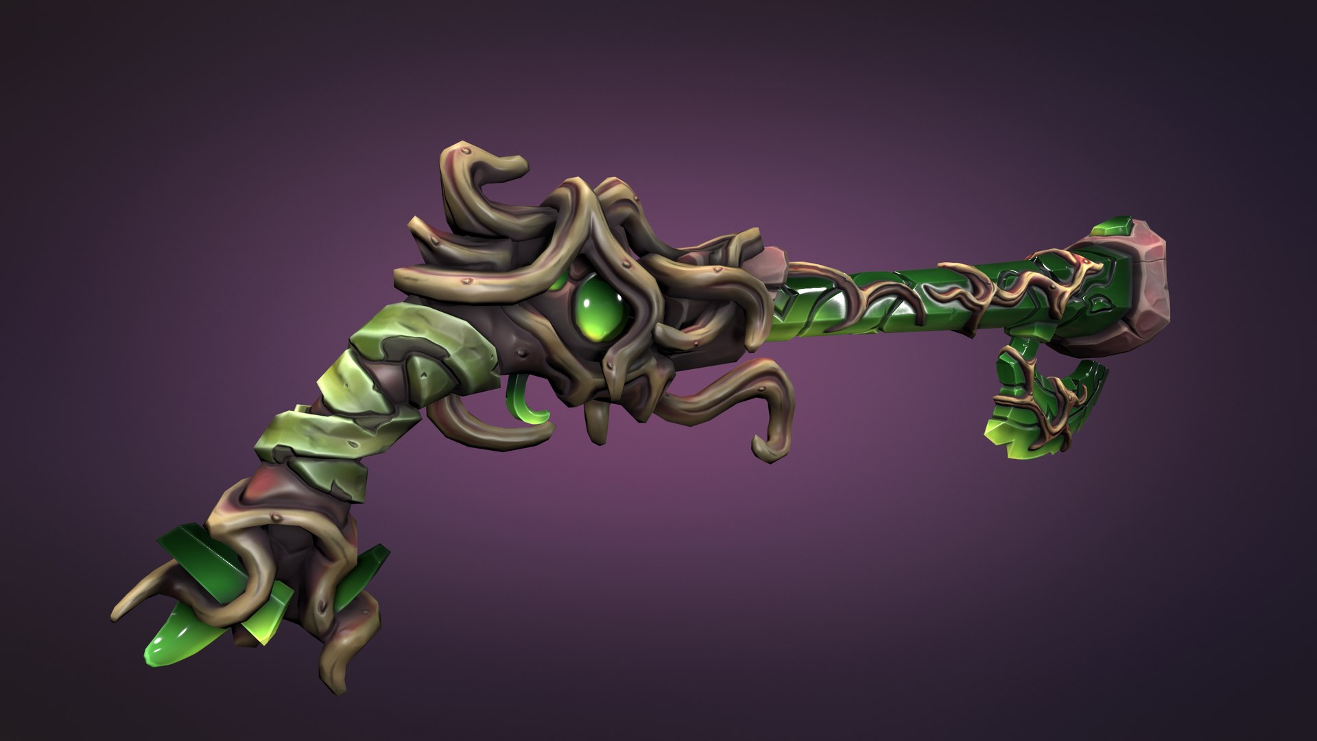 Crystal Musket 3D - TurboSquid 2135404