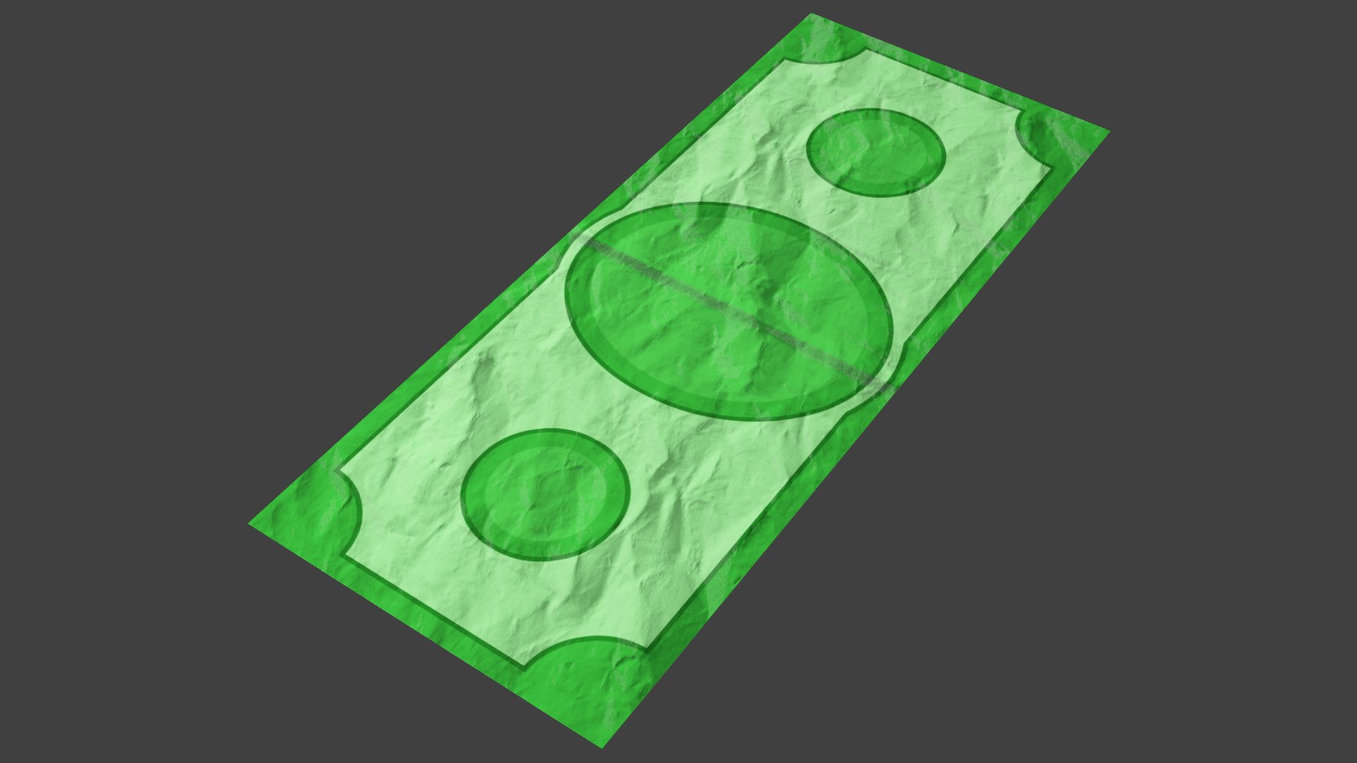 Cartoon Money Bills Collection V1 3D - TurboSquid 2006562