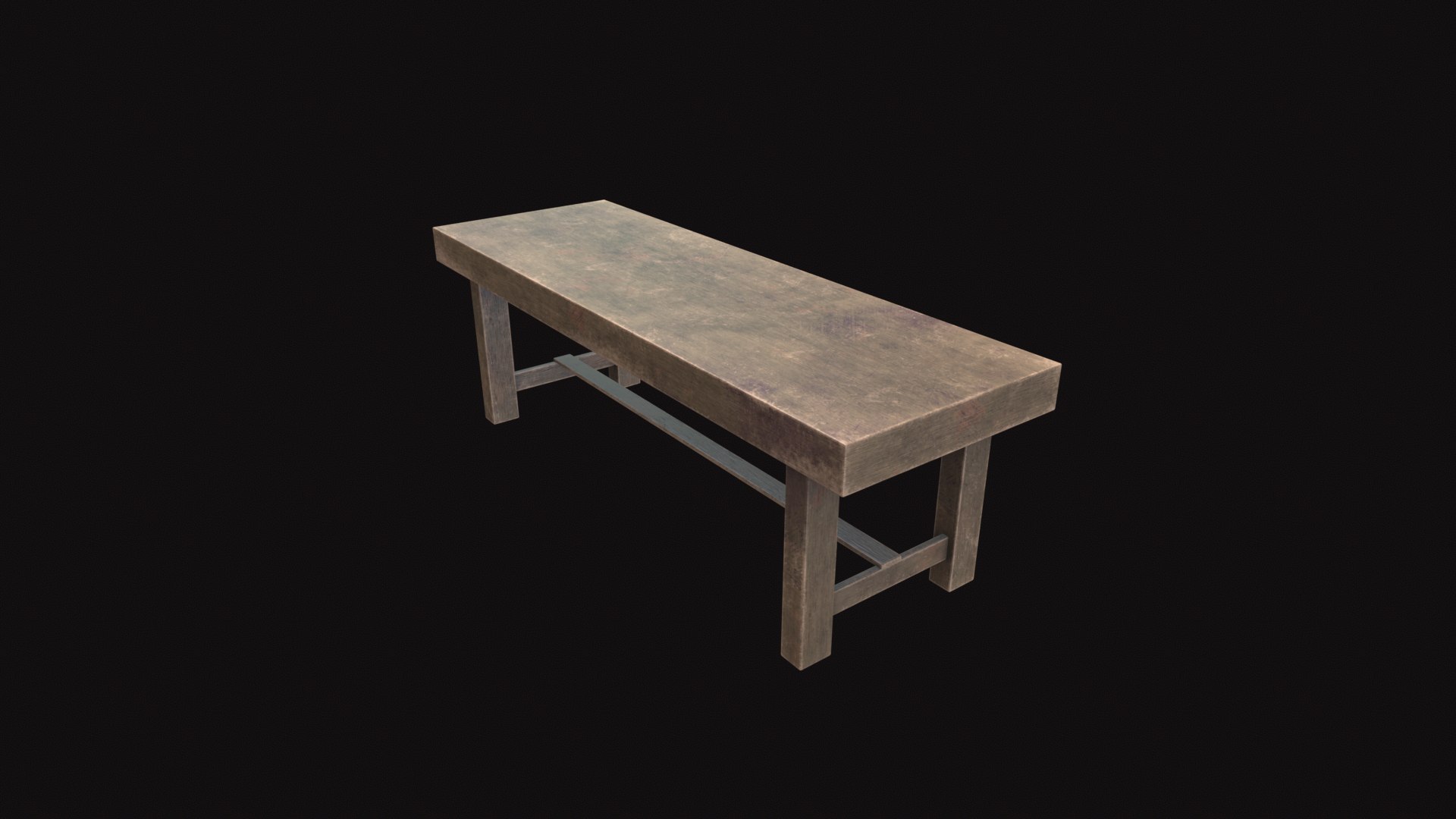 3D Medieval Table - TurboSquid 2311770