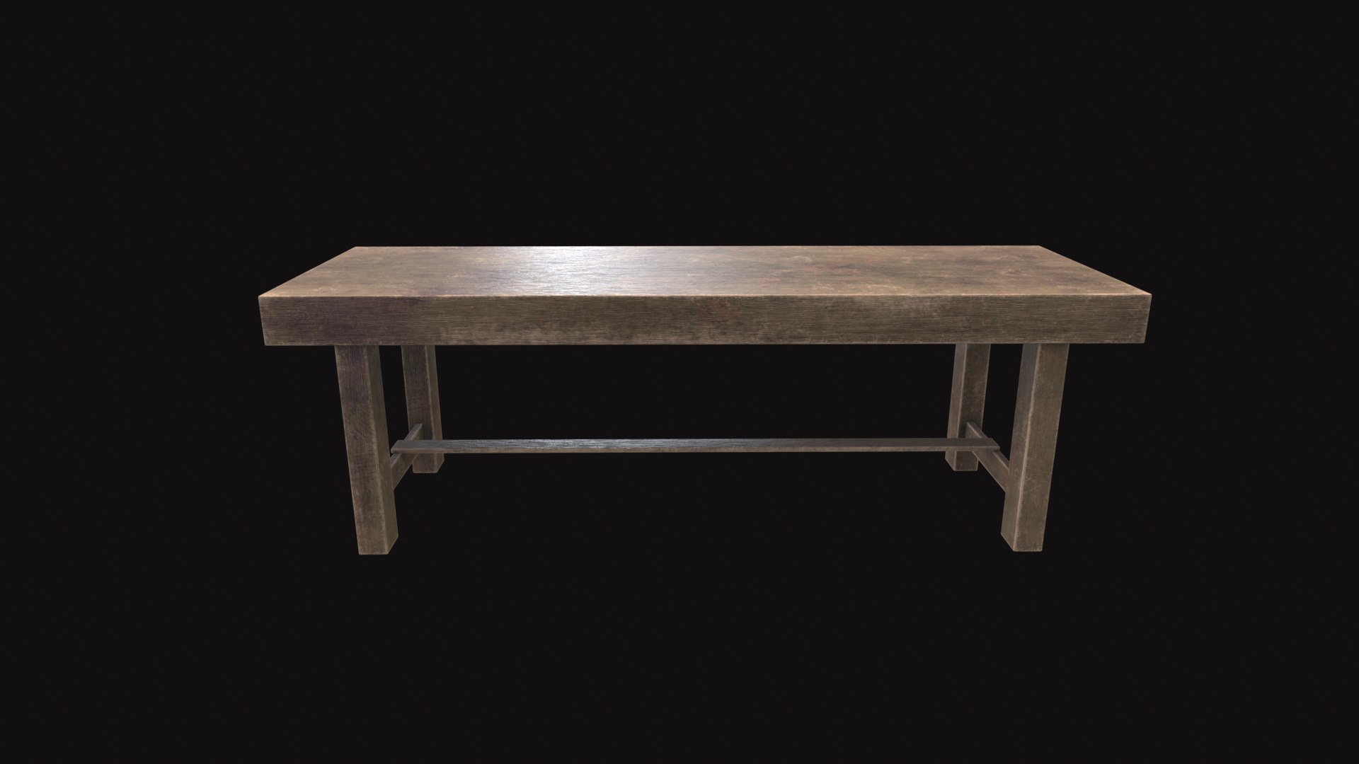 3D Medieval Table - TurboSquid 2311770