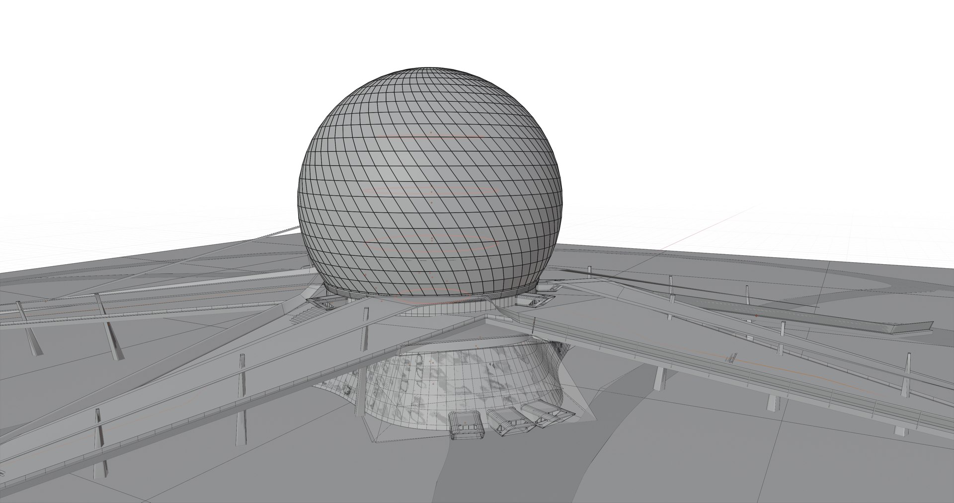 Architecture Structure 3D Model - TurboSquid 1669827