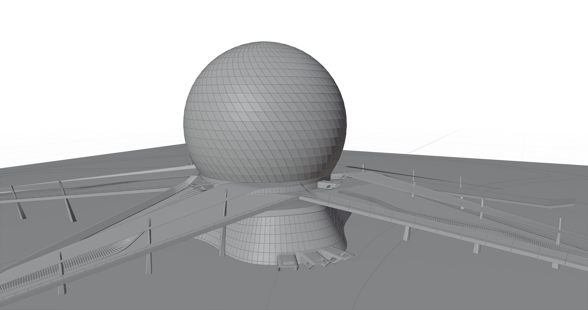 Architecture Structure 3D Model - TurboSquid 1669827