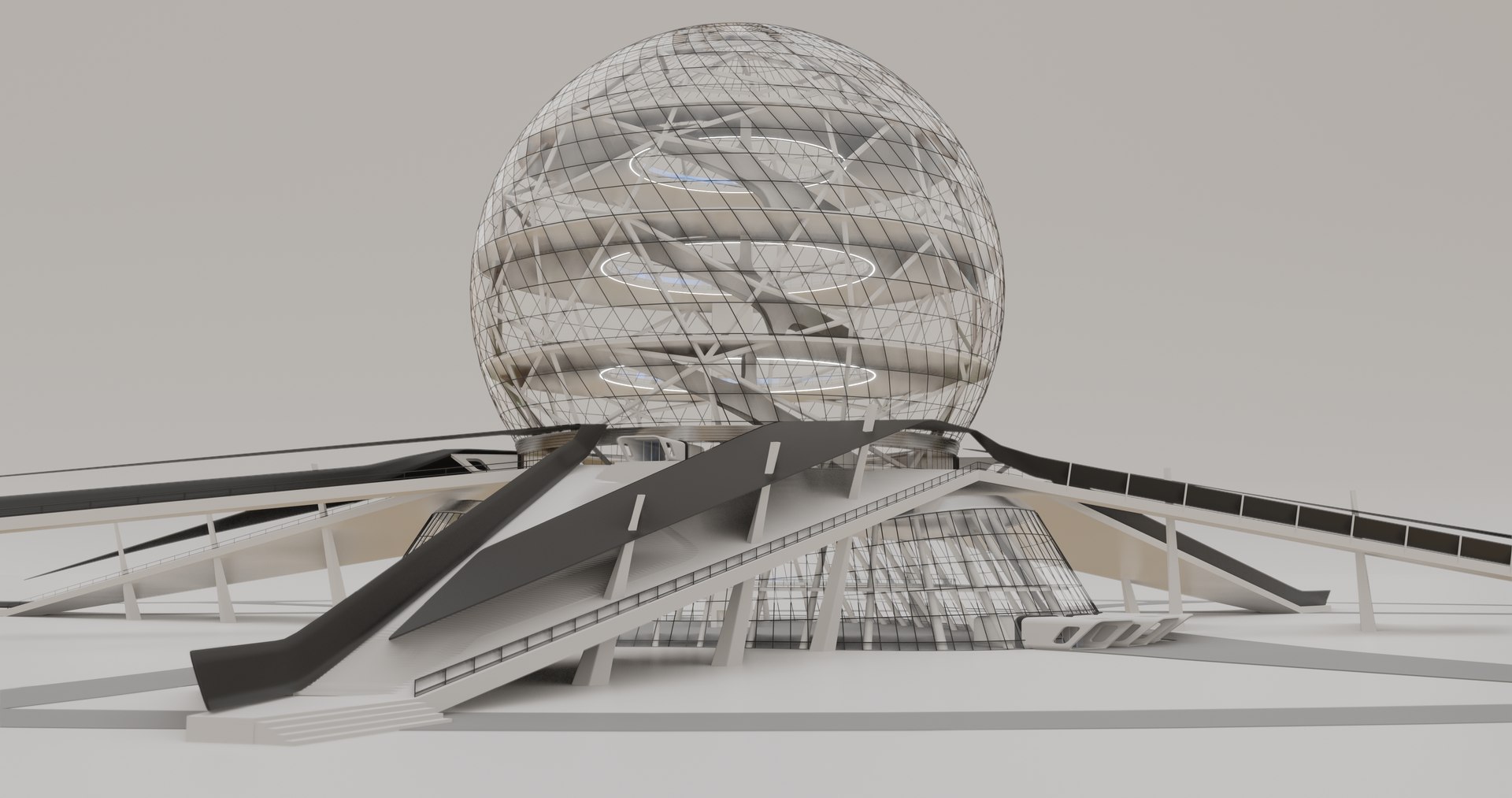 Architecture Structure 3D Model - TurboSquid 1669827