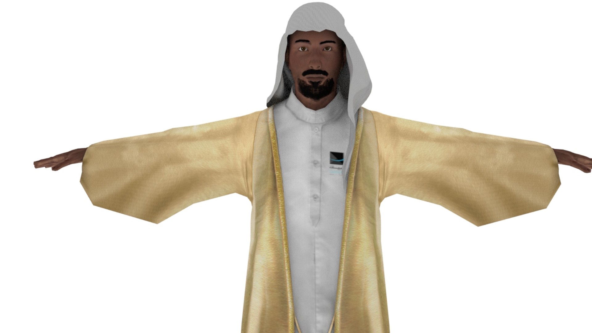 3D Muslim Man - TurboSquid 1471245