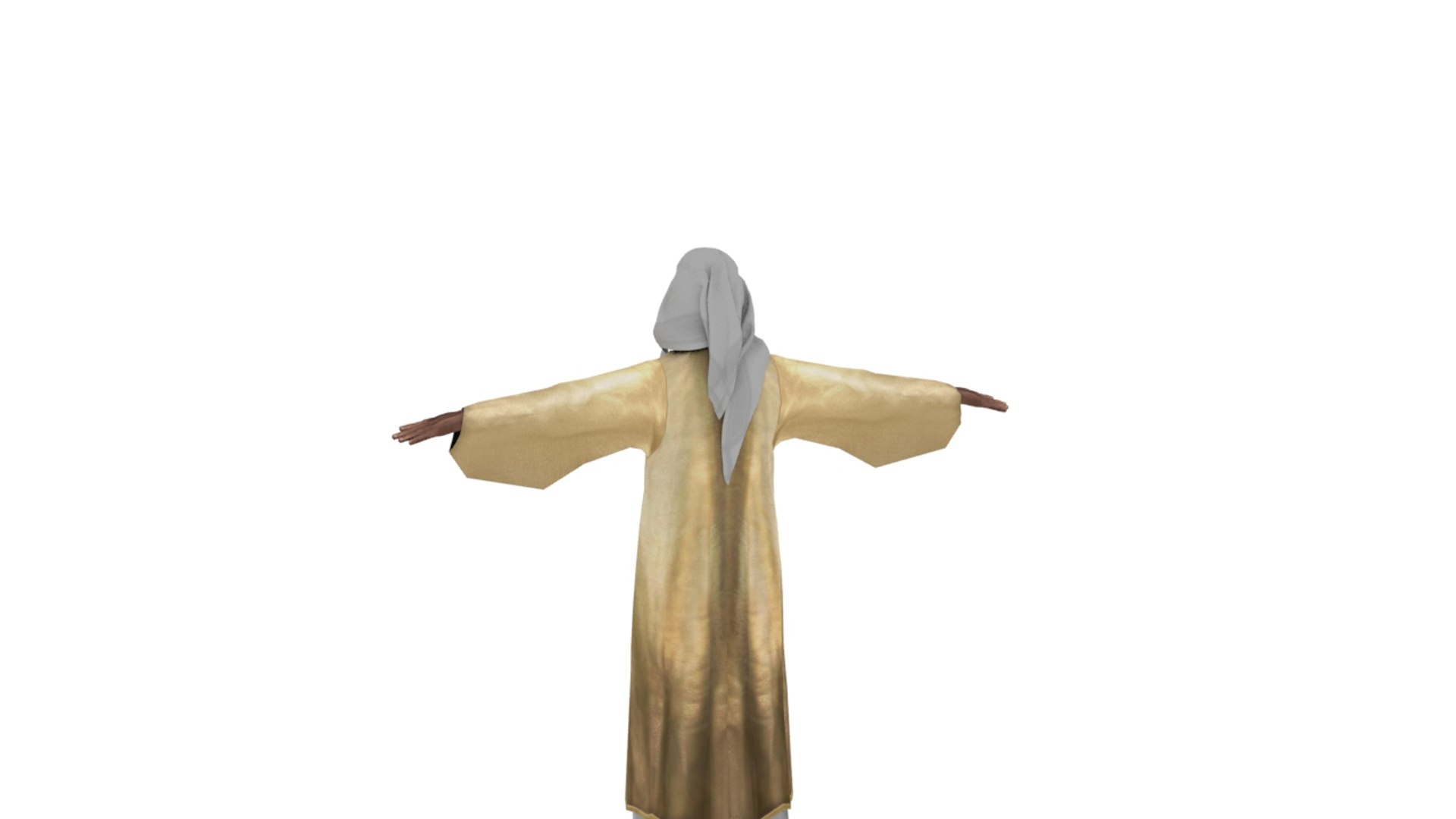 3D Muslim Man - TurboSquid 1471245