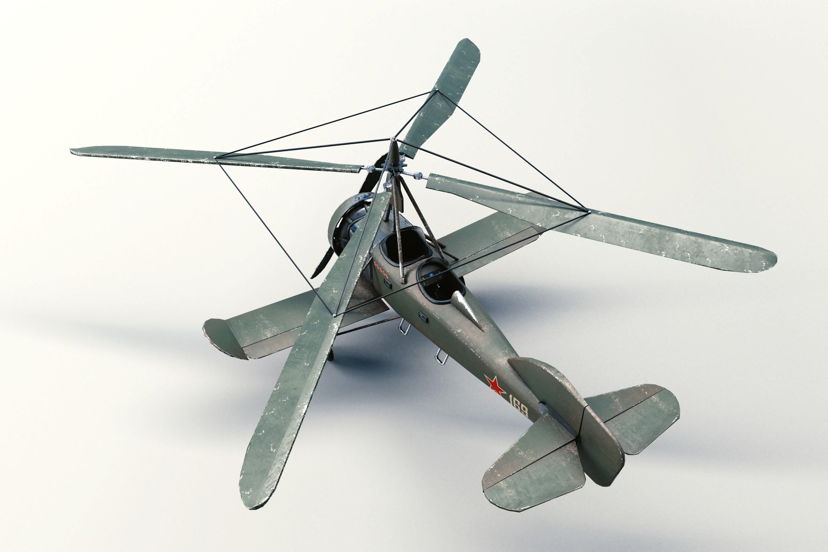 Soviet Gyroplane Games 3D Model - TurboSquid 1323651