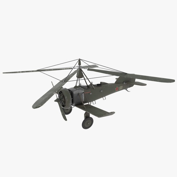 소비에트 오토 자이로 TsAGI A-4 3D 모델 - TurboSquid 1323651