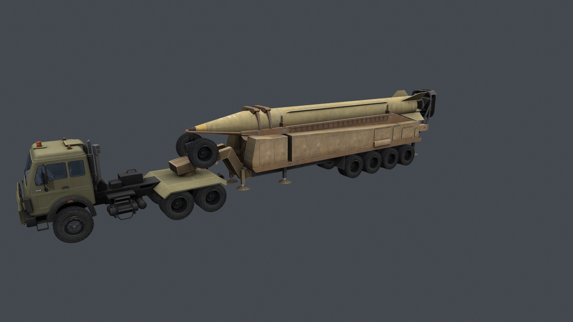 3d Model Provides Shahab-3 Ballistic Missile