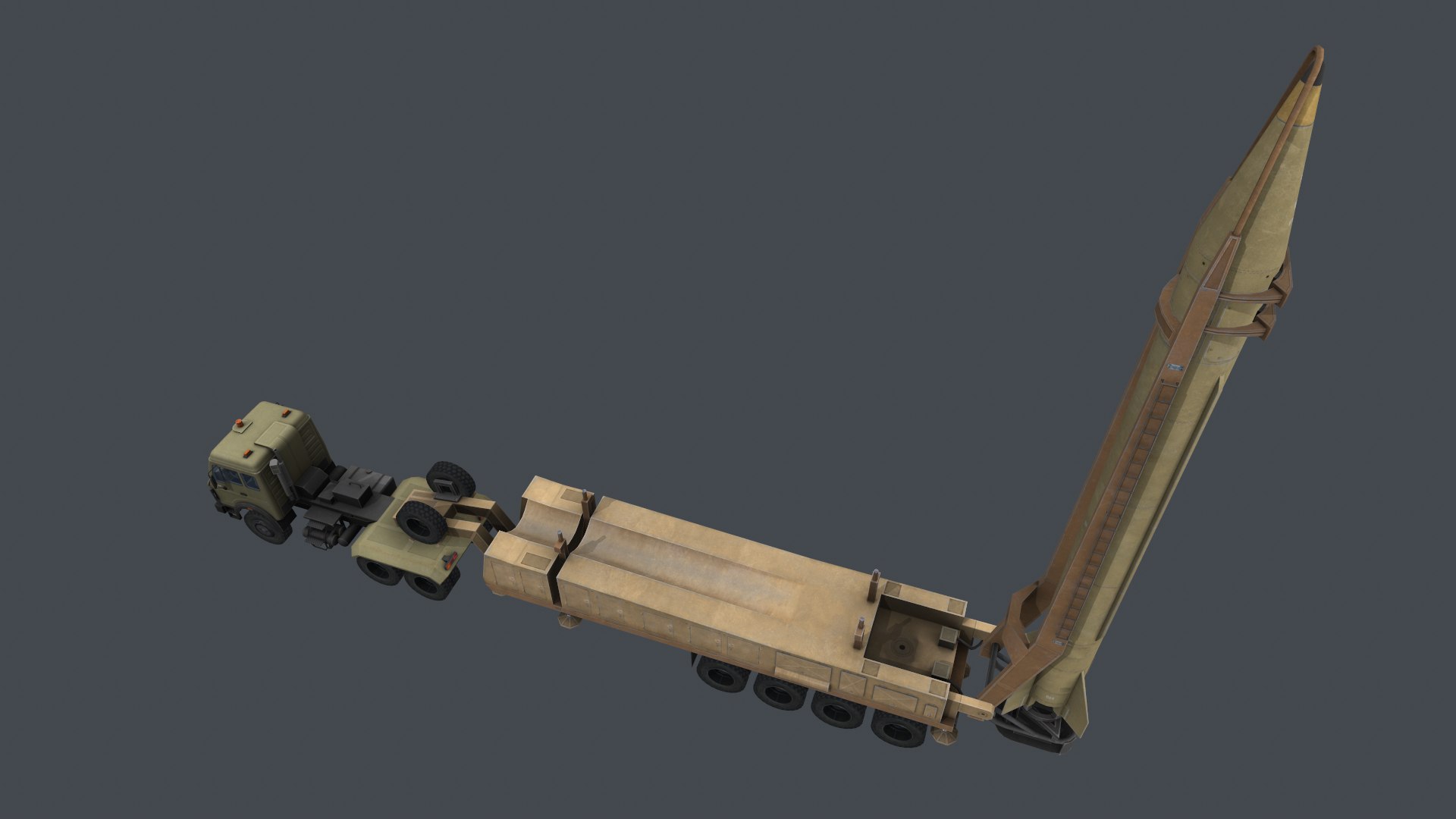 3d Model Provides Shahab-3 Ballistic Missile