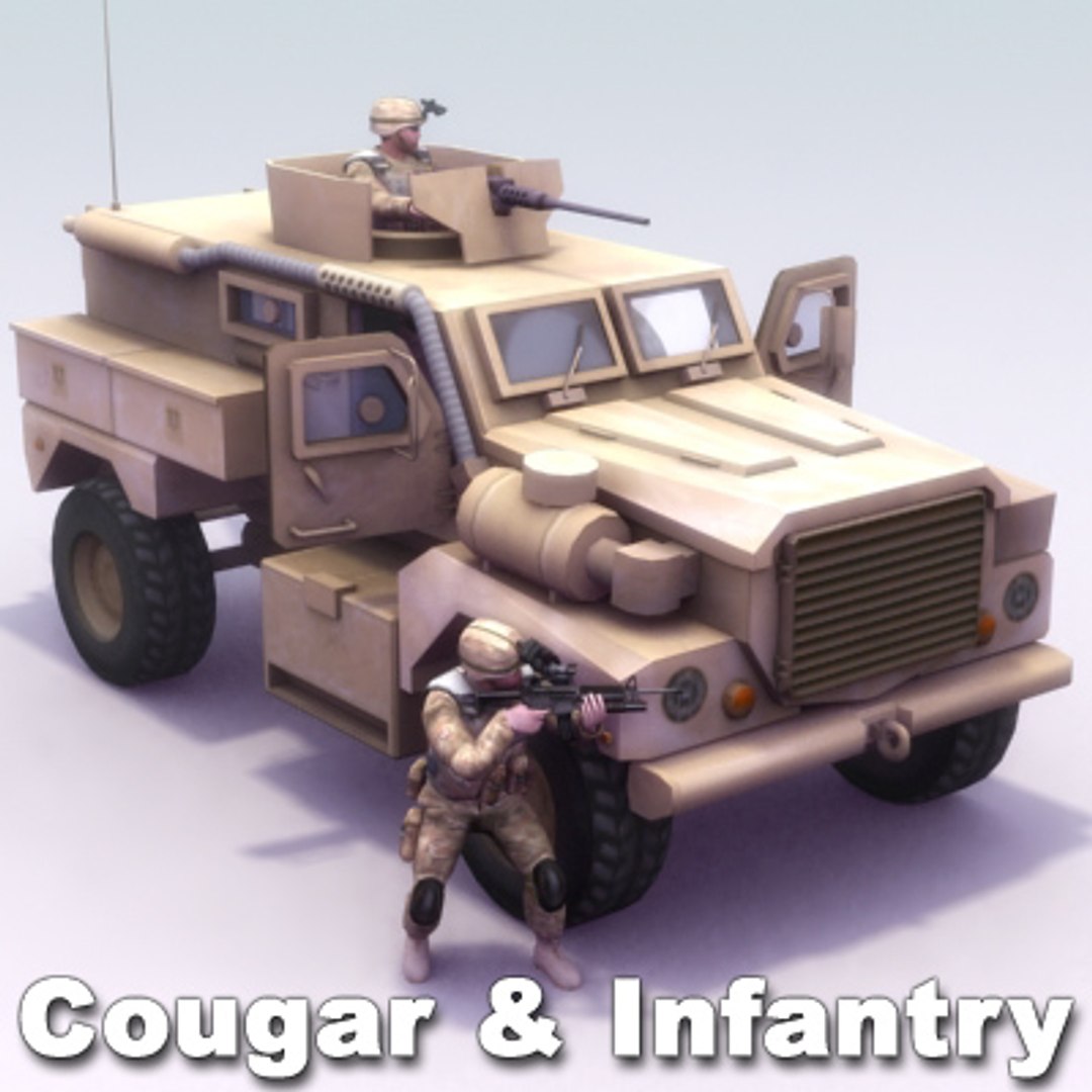 3d rigged usmc model