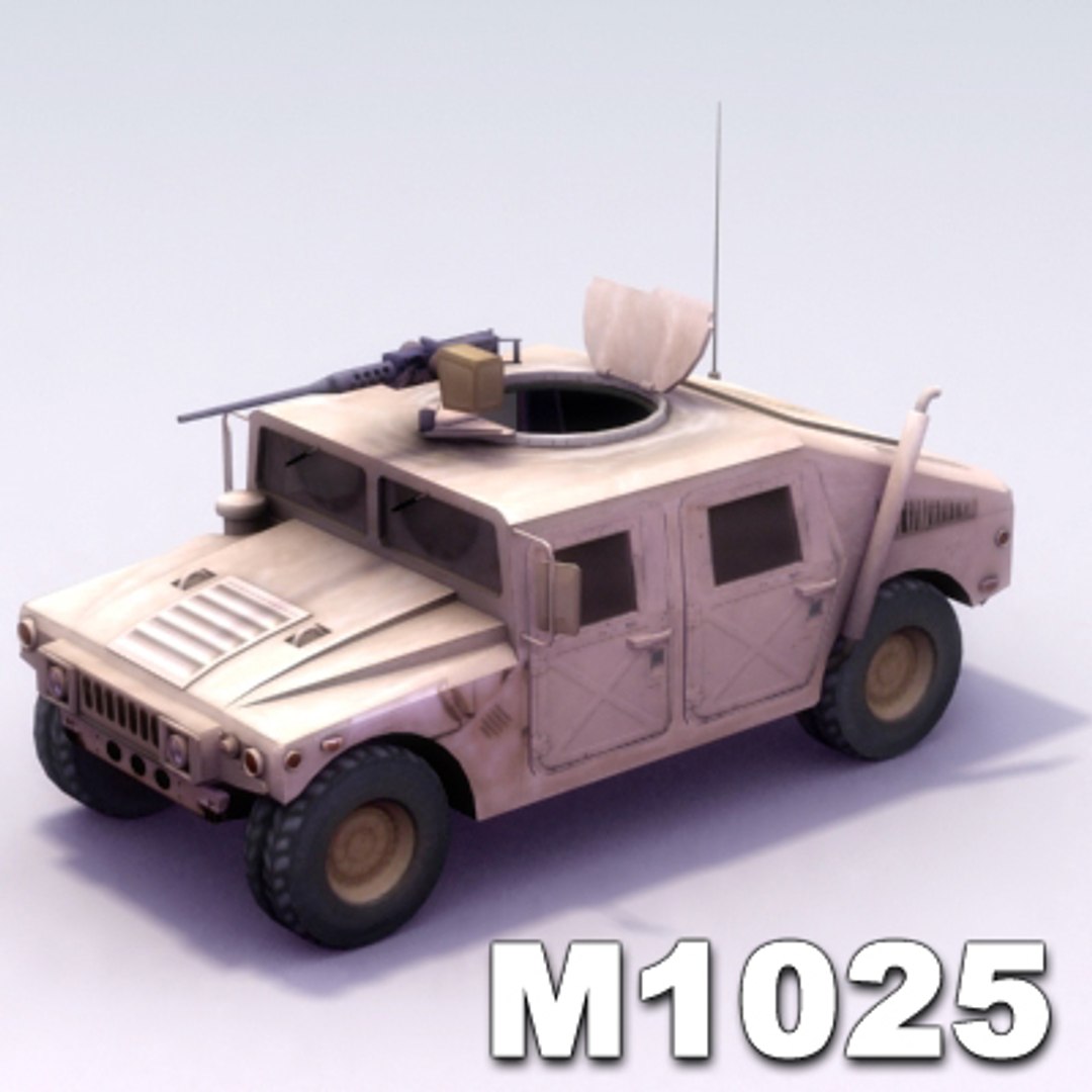 3d rigged usmc model