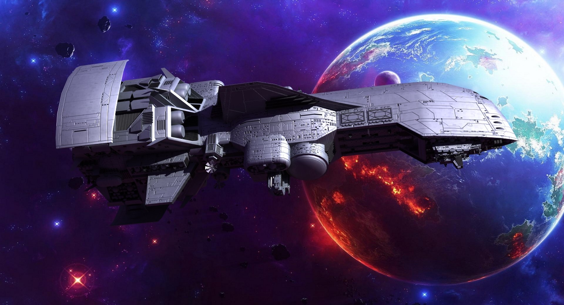 3d Model Of Proteus Cruiser