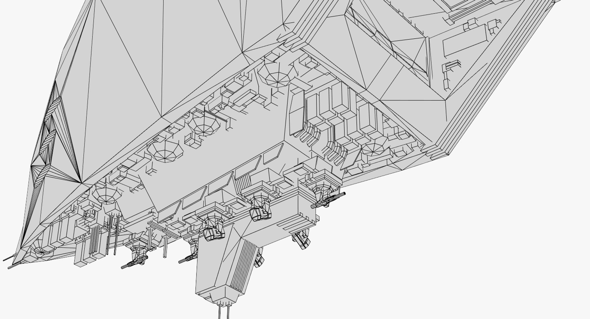 3d Model Of Proteus Cruiser