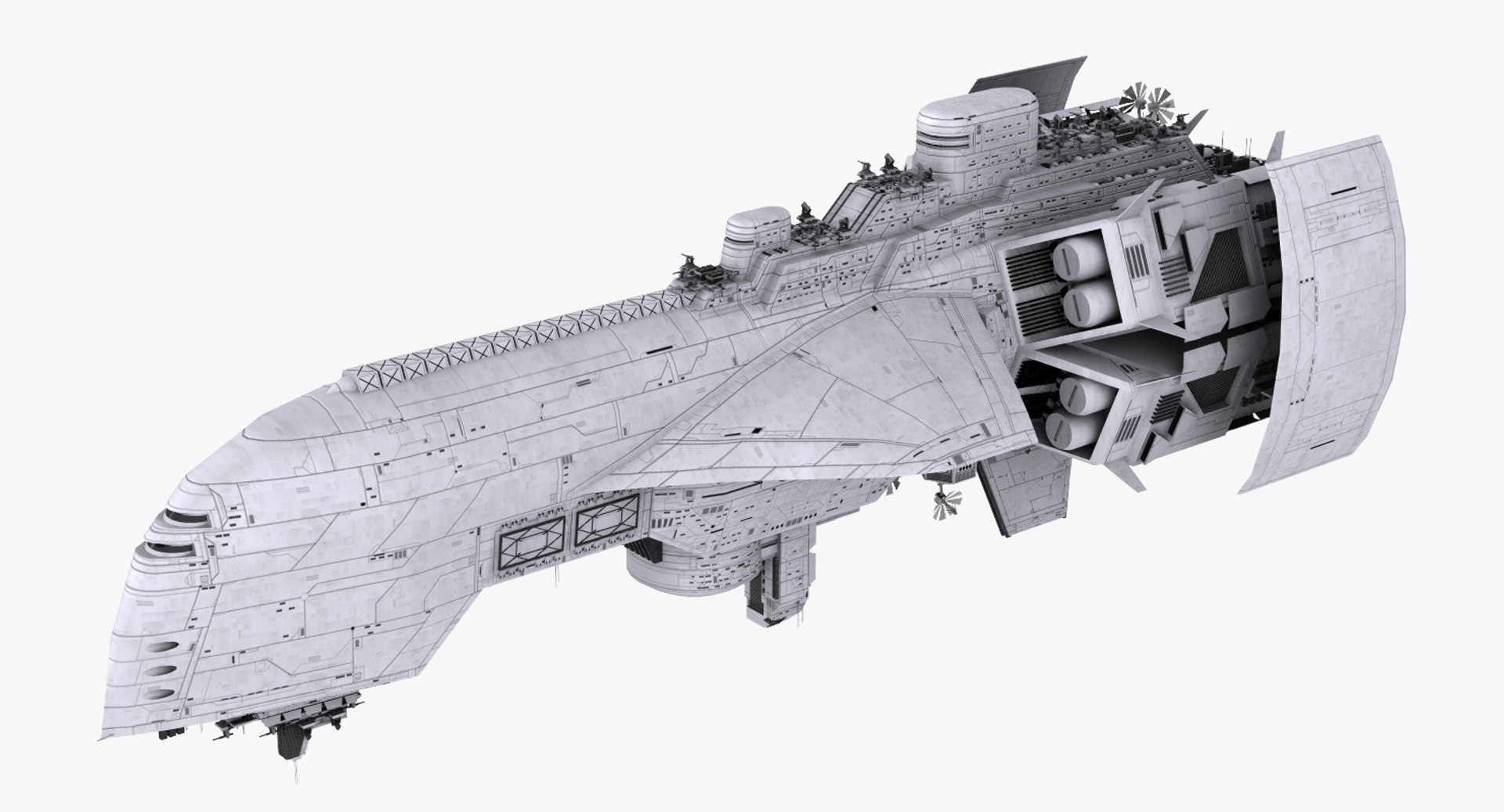 3d Model Of Proteus Cruiser