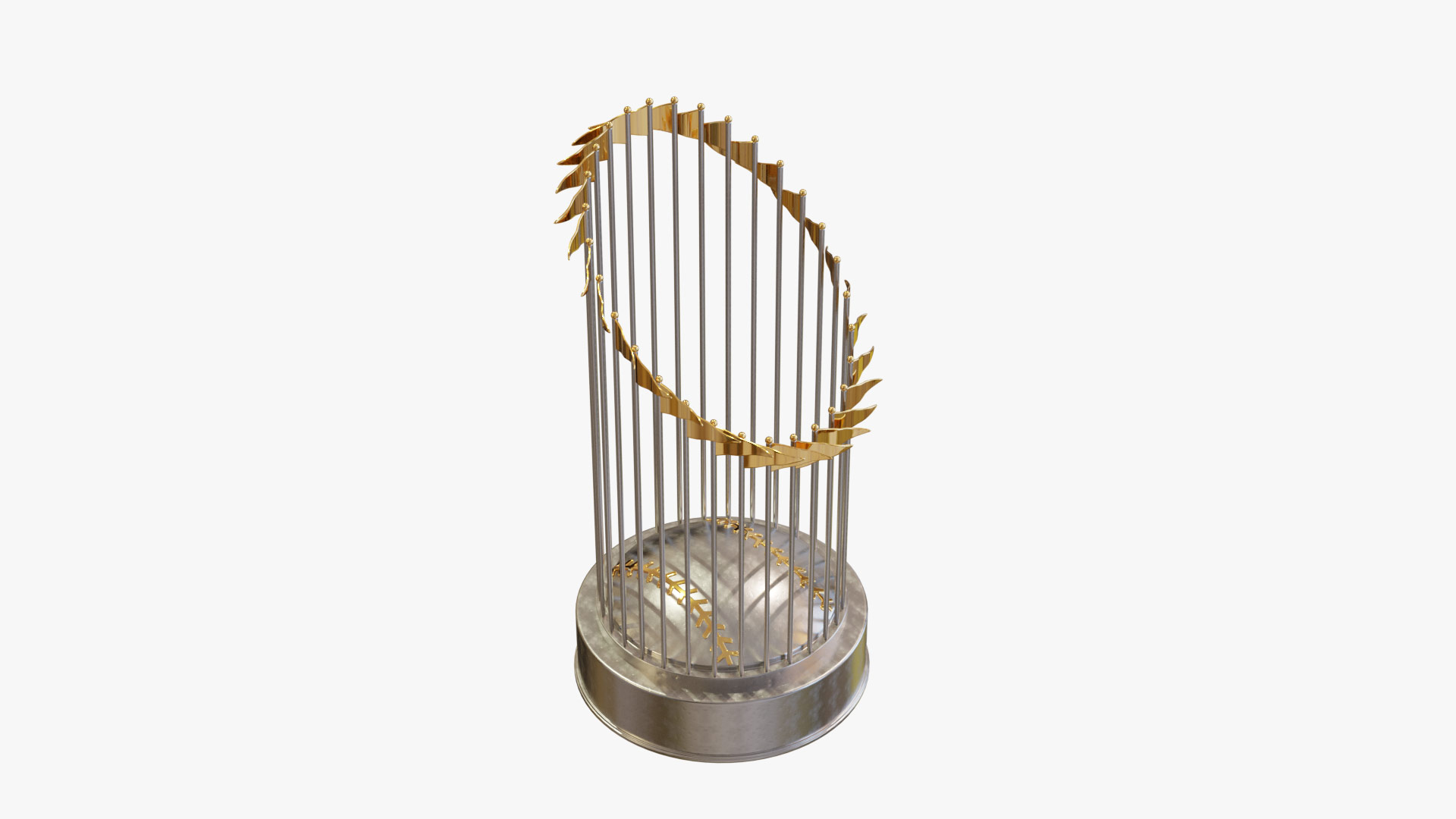 3D Baseball Trophy - TurboSquid 2199304