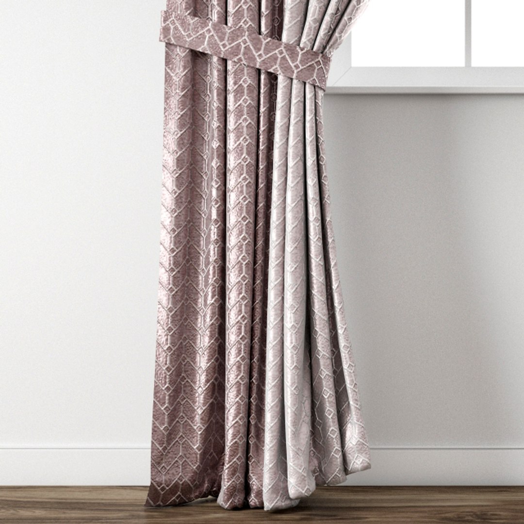 3D Model Curtain Fabric Drape - TurboSquid 1618082