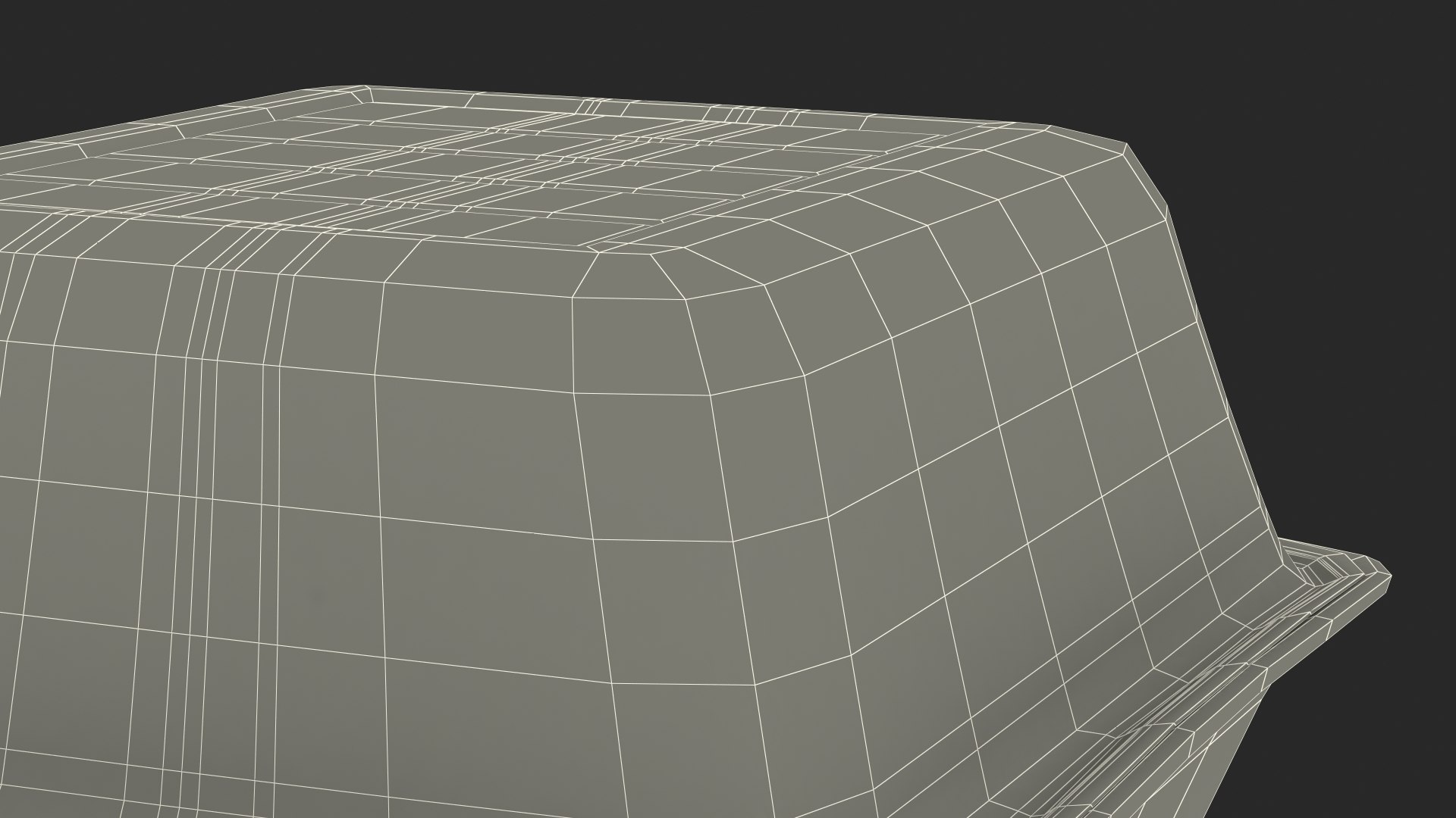 Food Container Square Closed 3D model - TurboSquid 1801987