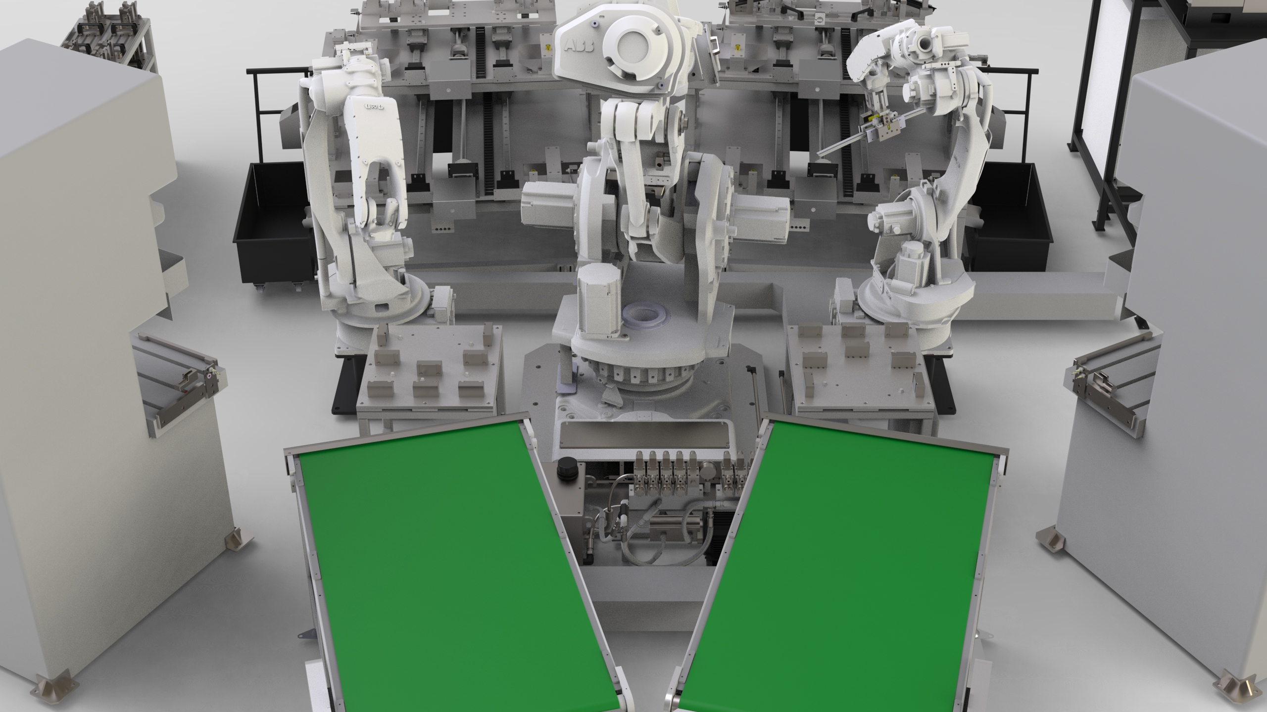 Bending and Punching of Front and Rear Door Frames Automatic Production ...