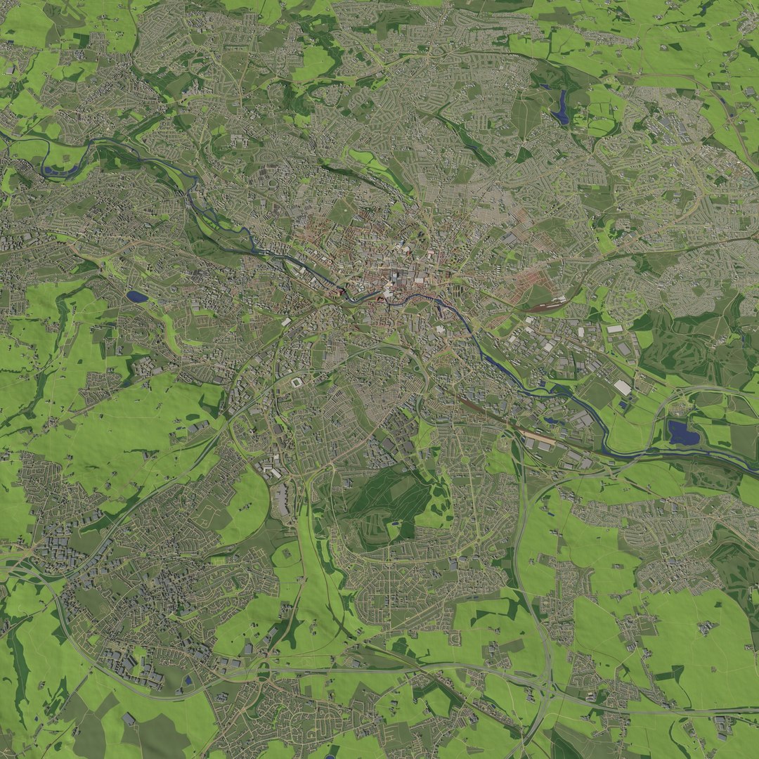 3D England - City And Urban Model - TurboSquid 2330581