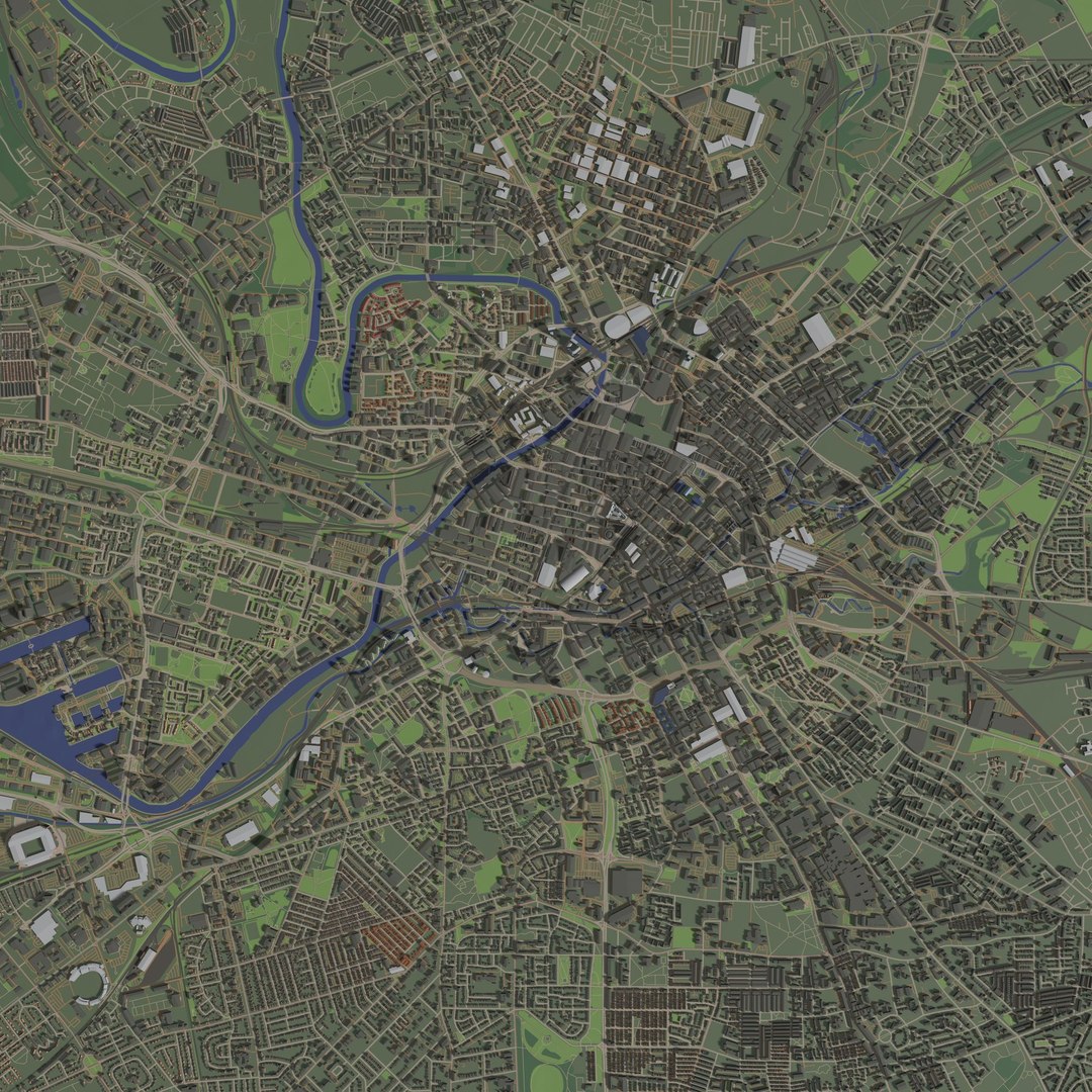 3D England - City And Urban Model - TurboSquid 2330581