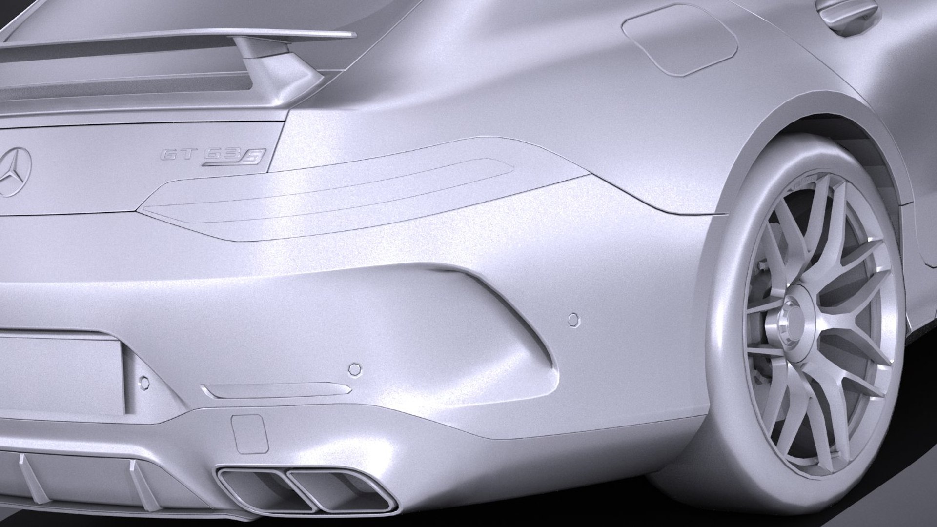 Mercedes Amg Gt63 3D Model - TurboSquid 1323769