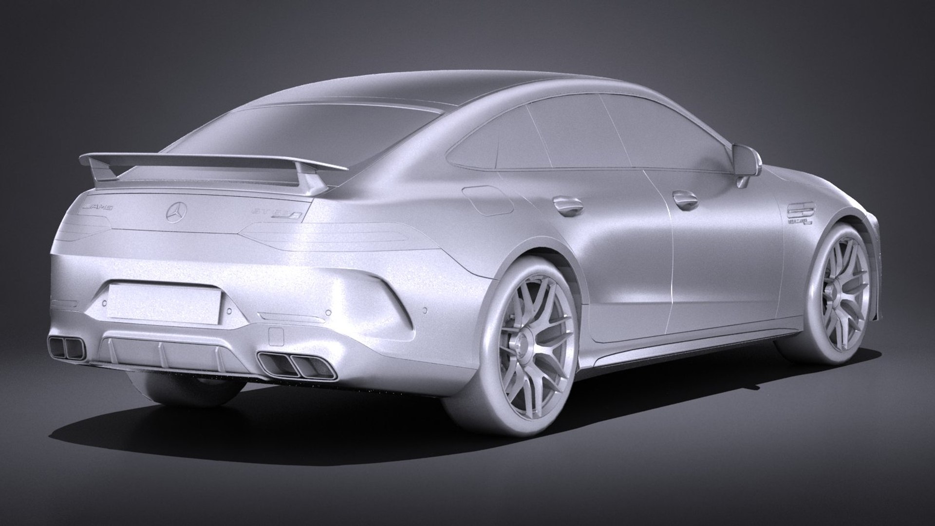 Mercedes Amg Gt63 3D Model - TurboSquid 1323769
