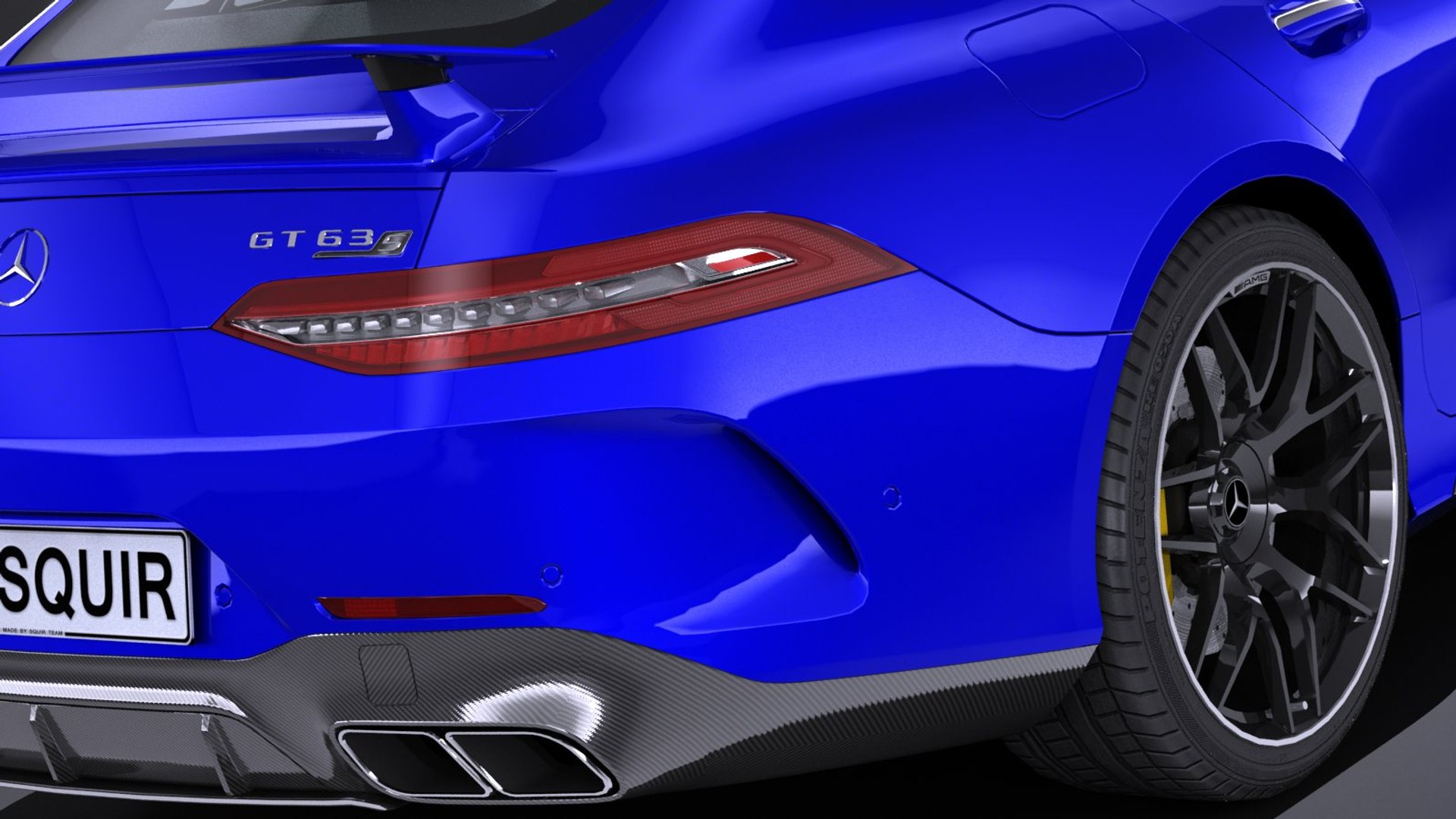 Mercedes Amg Gt63 3D Model - TurboSquid 1323769