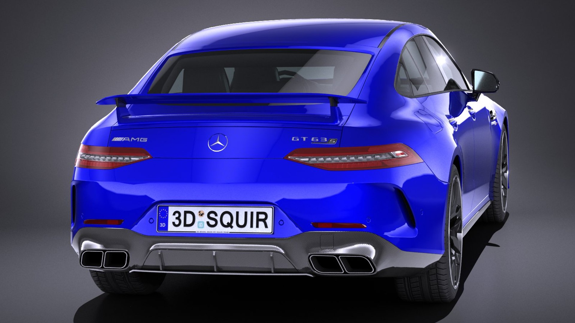 Mercedes Amg Gt63 3D Model - TurboSquid 1323769