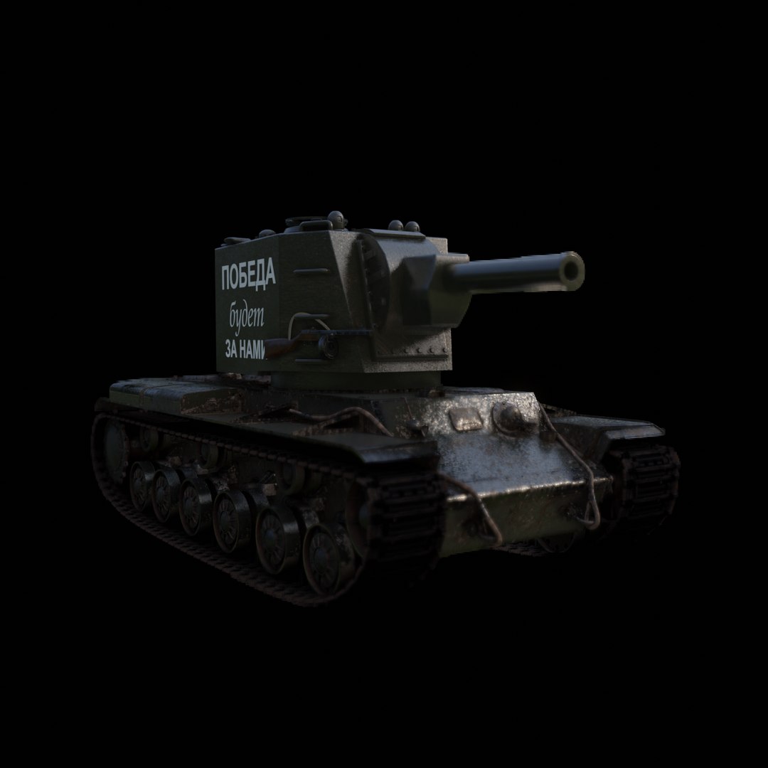 KV-2 Early Model - TurboSquid 1721648