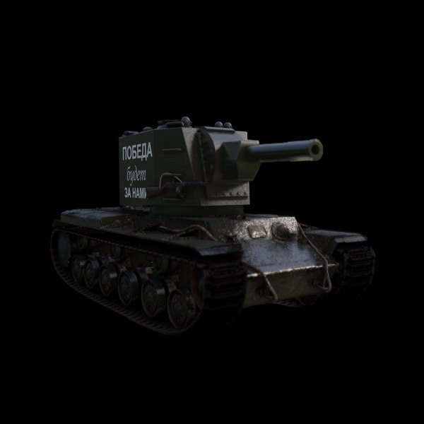 KV-2 early model - TurboSquid 1721648
