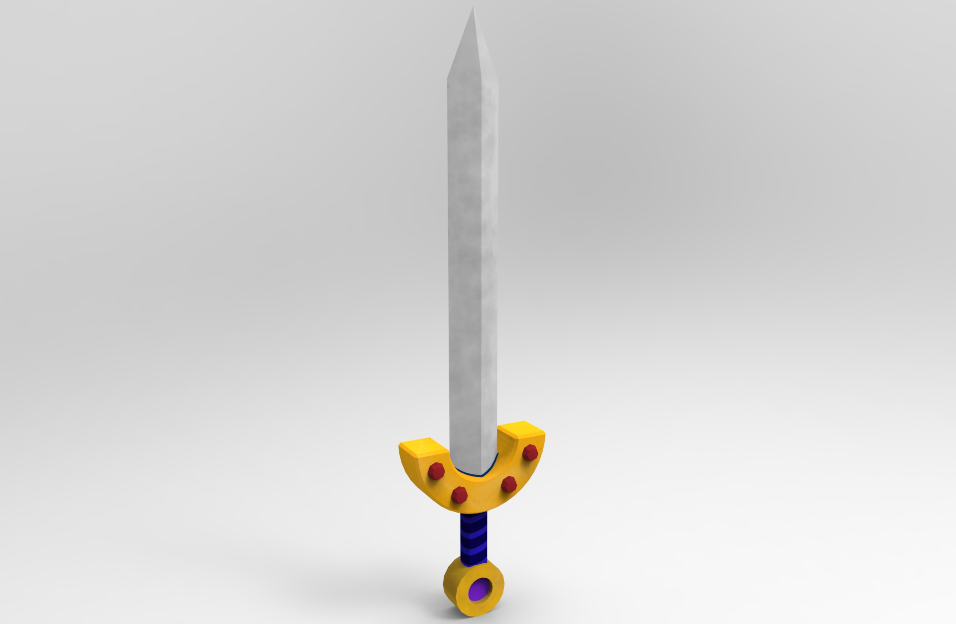 Toon sword 3D - TurboSquid 1187600